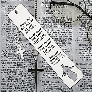 Psalm 139:17 Inspirational Bookmarks Gifts for Women, Men, Book Lover, Christian Gifts for Women, Men, Girls, Boys, Religious Gifts for Daughter, Son, Faith Gifts for Men,Teen, Women, Kids, Readers