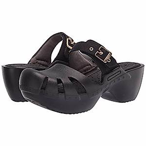 Dr. Scholl's Shoes Women's Dance On Clog, Black Snake, 8