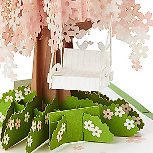 Hallmark Signature Paper Wonder Pop Up Valentines Day, Anniversary , Love , Romantic Birthday Card (Cherry Blossom Tree)