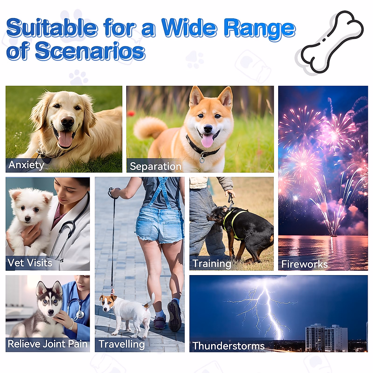 Calming Chews for Dogs Dog Calming Treats Aid with Anxiety Caused by Separation Barking Vet Visits Thunderstorms Suitable for All Ages and Breeds 120 Count Chicken Flavor