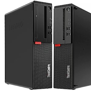 Lenovo ThinkCentre M710 SFF Desktop Intel i7-6700 16GB RAM 256GB NVMe SSD 2TB HDD Wireless Keyboard & Mouse Pad Built-in AX200 M.2 WiFi 6 Bluetooth Windows 10 Pro (Renewed)