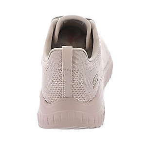 Skechers Women's Bobs Squad Chaos – Face Off Sneaker, Nude, 7.5