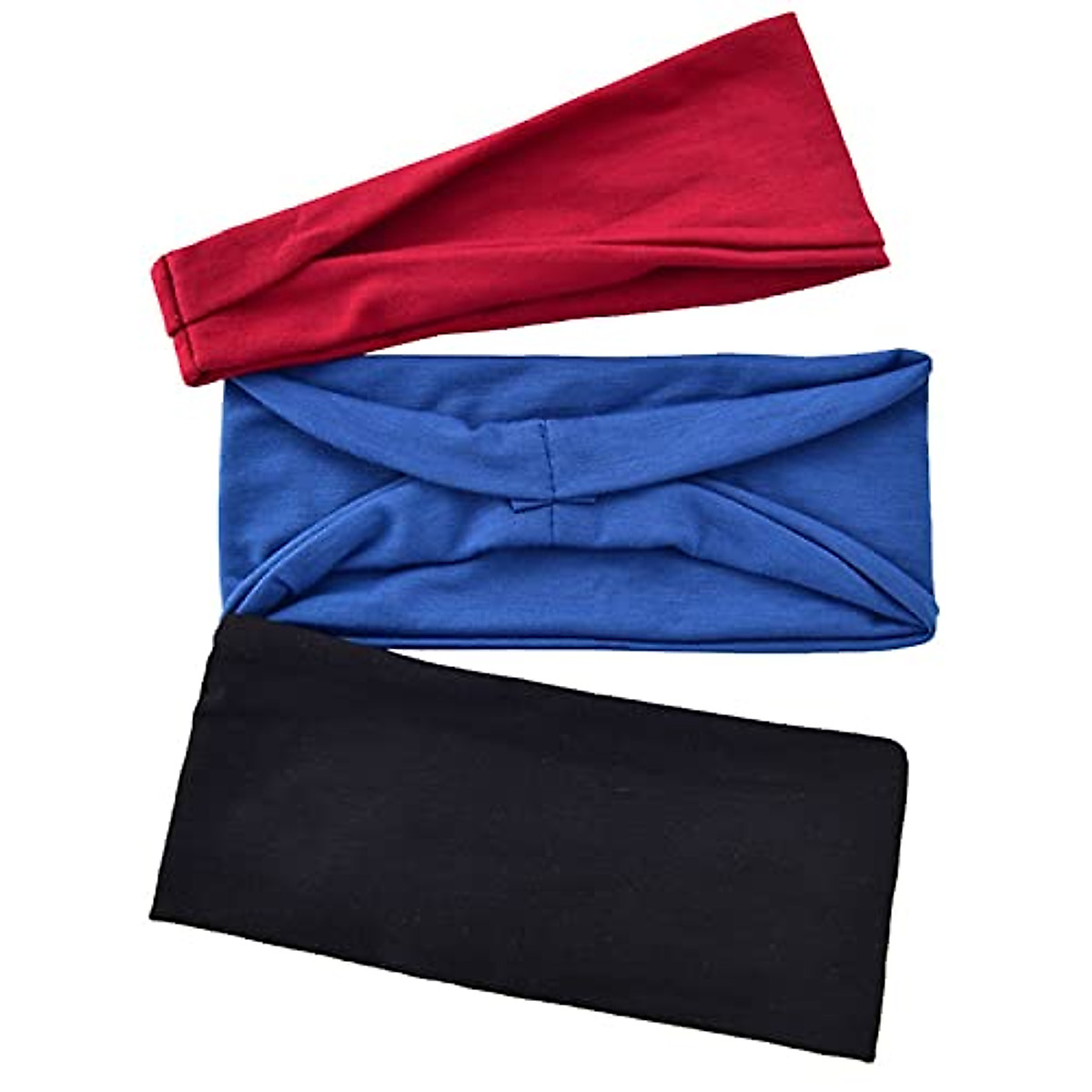 Men's and Women's Same European and American Plain Sports Headband Yoga Headband Running Headband The Light up Headband