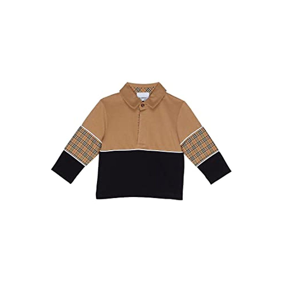 BURBERRY Baby Girl's Mandie Polo Dress (Infant/Toddler) Archive Beige 18 Months