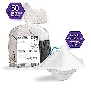 KIMTECH N95 Pouch Respirator- Pack of 50 Masks