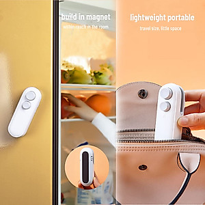 MYUANGO Mini Handleld Chip Bag Sealer | 2-in-1 Bag Sealer Heat Seal with Cutter | USB Charging and Magnetic Back | Perfect for Travel and Snack Lovers
