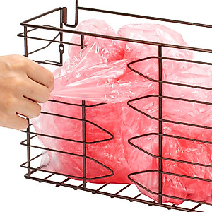 Cutting Board Holder Cabinet Door Organizer Kitchen over the Door Organizer Bronze-Pack of 2