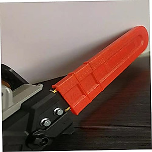 Eioflia Chainsaw Bar Blade Protective Cover Scabbard Universal Guide Plate Scabbard Cover for Garden Tools Scabbard Universal Guide Plate Plastic Chainsaw Bar Protective Cover