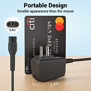 Replacement for Norelco Oneblade A00390 Power Cord, 4.3V for Philips Norelco One Blade QP2520 Charger Phillips Razor QP2520, QP2520/90, QP2520/72, QP2520/70 QP2620, QG3330, MG5700 Charging Cable