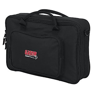 Gator Cases Gig Bag for Micro Controllers, Keyboards, and Multi-Effects Pedals; 16" x 10" x 3" (GK-1610)
