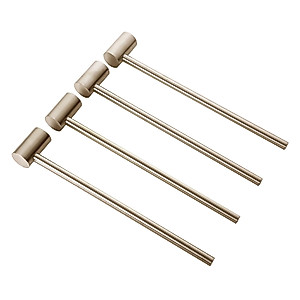 Towel Warmer Rack - Stainless Steel Towel Warmer,4-Bar Bathroom Towel Heater, Electric Heated Towel Racks for Kitchen/Apartment/Hotel