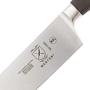 Mercer Culinary M21080 Genesis 10-Inch Short Bolster Chef's Knife,Black