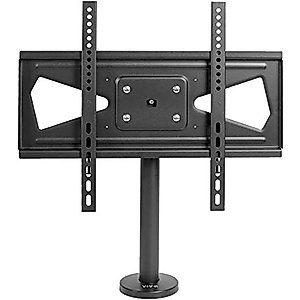 VIVO Swivel Bolt-Down TV Stand for 32 to 55 inch Screens, Desktop VESA Mount, Sturdy Tabletop TV Display STAND-TV00M4