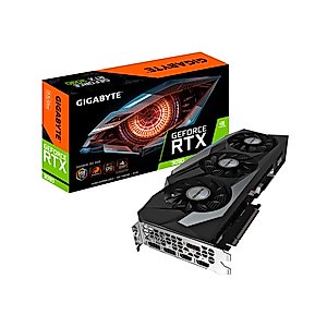 Gigabyte GeForce RTX 3090 GAMING OC 24G Graphics Card, 3x WINDFORCE Fans, 24GB 384-Bit GDDR6X, GV-N3090GAMING OC-24GD Video Card
