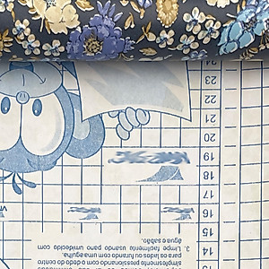 Yifely Self-Adhesive Shelf Liner Removable Drawer Paper Refurbish Old Furnitures Makeup Dresser Nightstands, Retro Floral, 17.7 Inch by 9.8 Feet