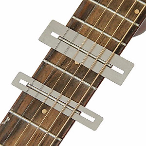 2 Set Guitar Fingerboard Guards, Stainless Steel Guitar Fingerboard Protector, Luthier Tool, Fretboard Protector