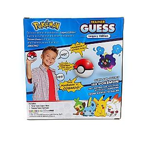Pokemon Trainer Guess Legacy's Edition Toy, I Will Guess It! Electronic Voice Recognition Guessing Brain Game Pokemon Go Digital Travel Board Games Toys