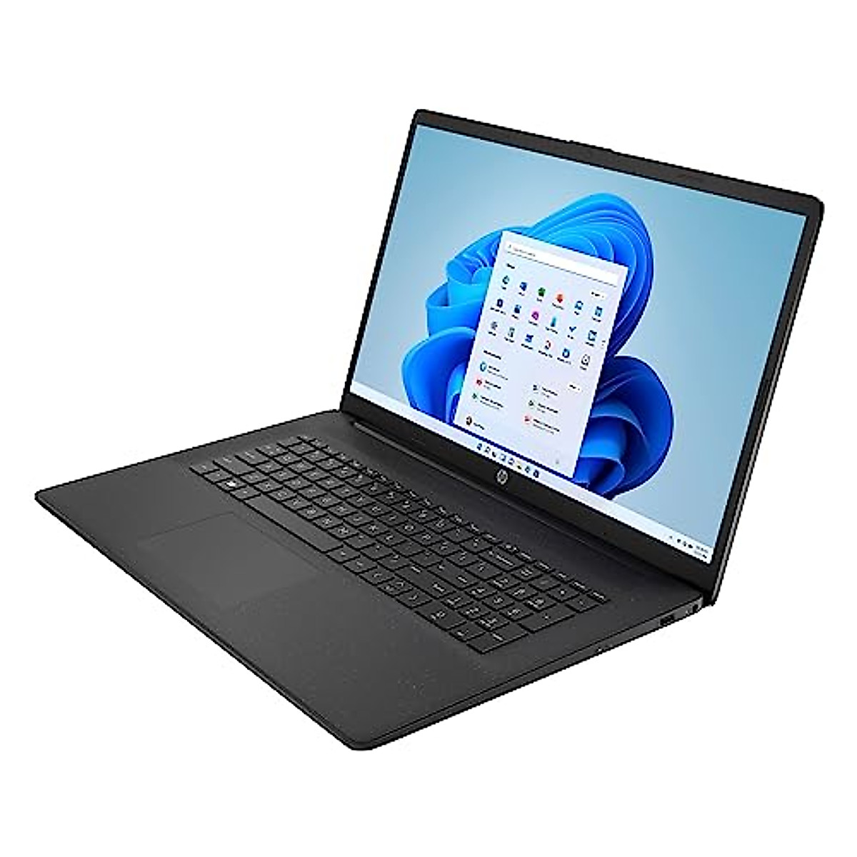 HP Laptop 17 17.3" FHD (1920 x 1080) Laptop Computer - AMD Ryzen 7 7730U 8-Core up to 4.50 GHz Processor, 32GB DDR4 RAM, 4TB NVMe SSD, AMD Radeon Graphics, Windows 11 Pro, Black
