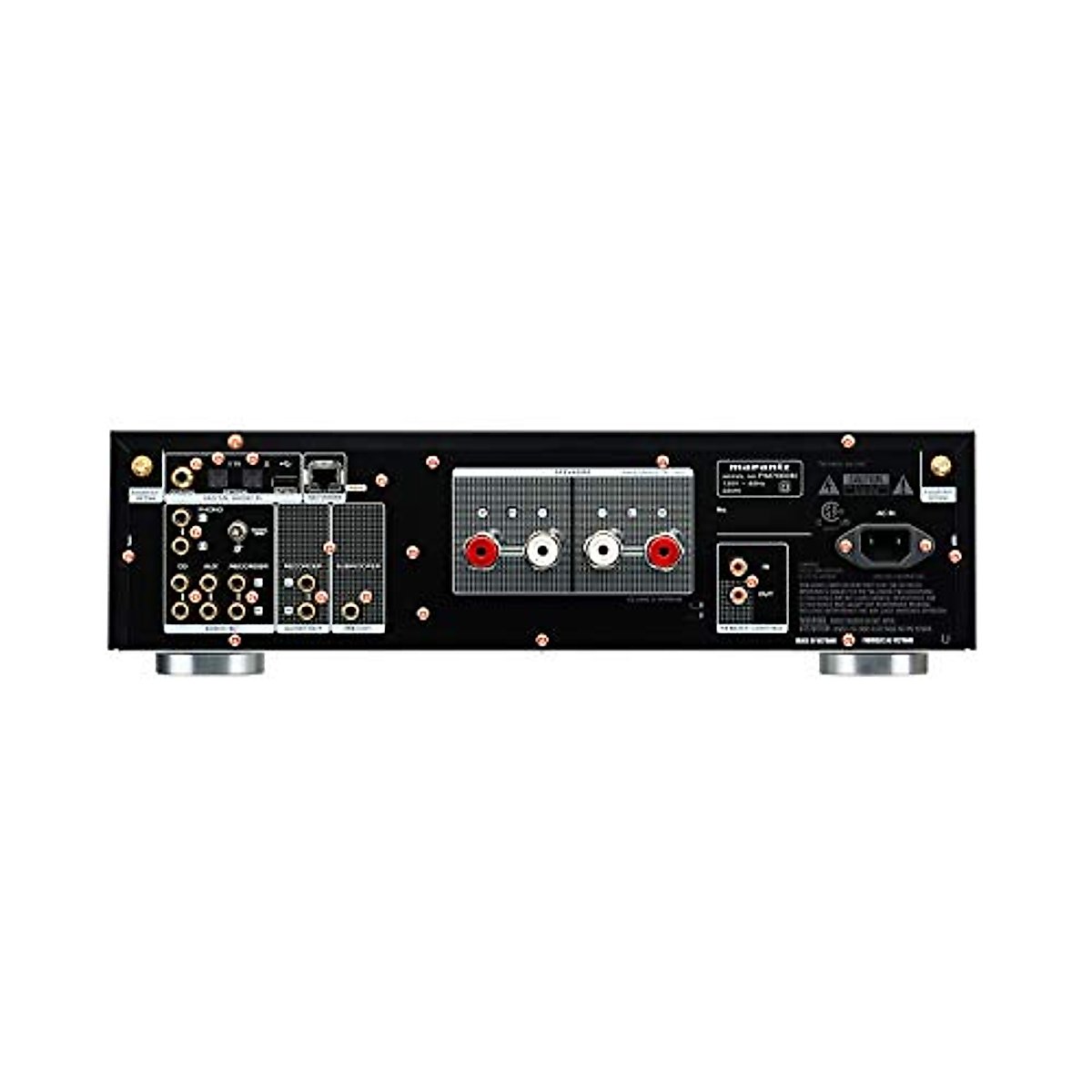 Marantz PM7000N Integrated Stereo Hi-Fi Amplifier HEOS Built-in Supports Digital and Analog Sources Compatible with Amazon Alexa Phono Input