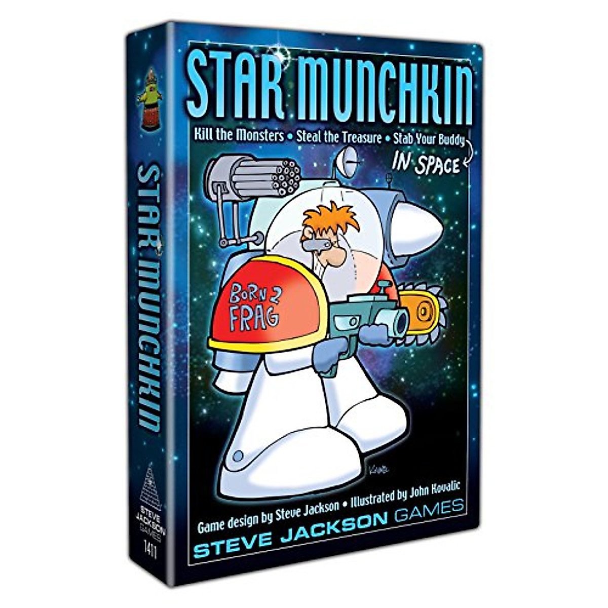 Steve Jackson Games Star Munchkin Card Game (Base Game) | Adult, Kid & Family Card Game | Fantasy Adventure Roleplaying Game | Ages 10+ | 3-6 Players | Average Play Time 120 Minutes | from