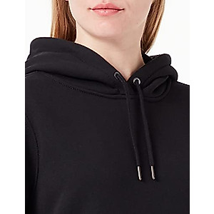 Carhartt Women's Clarksburg Pullover Sweatshirt (Regular and Plus Sizes), black, Medium