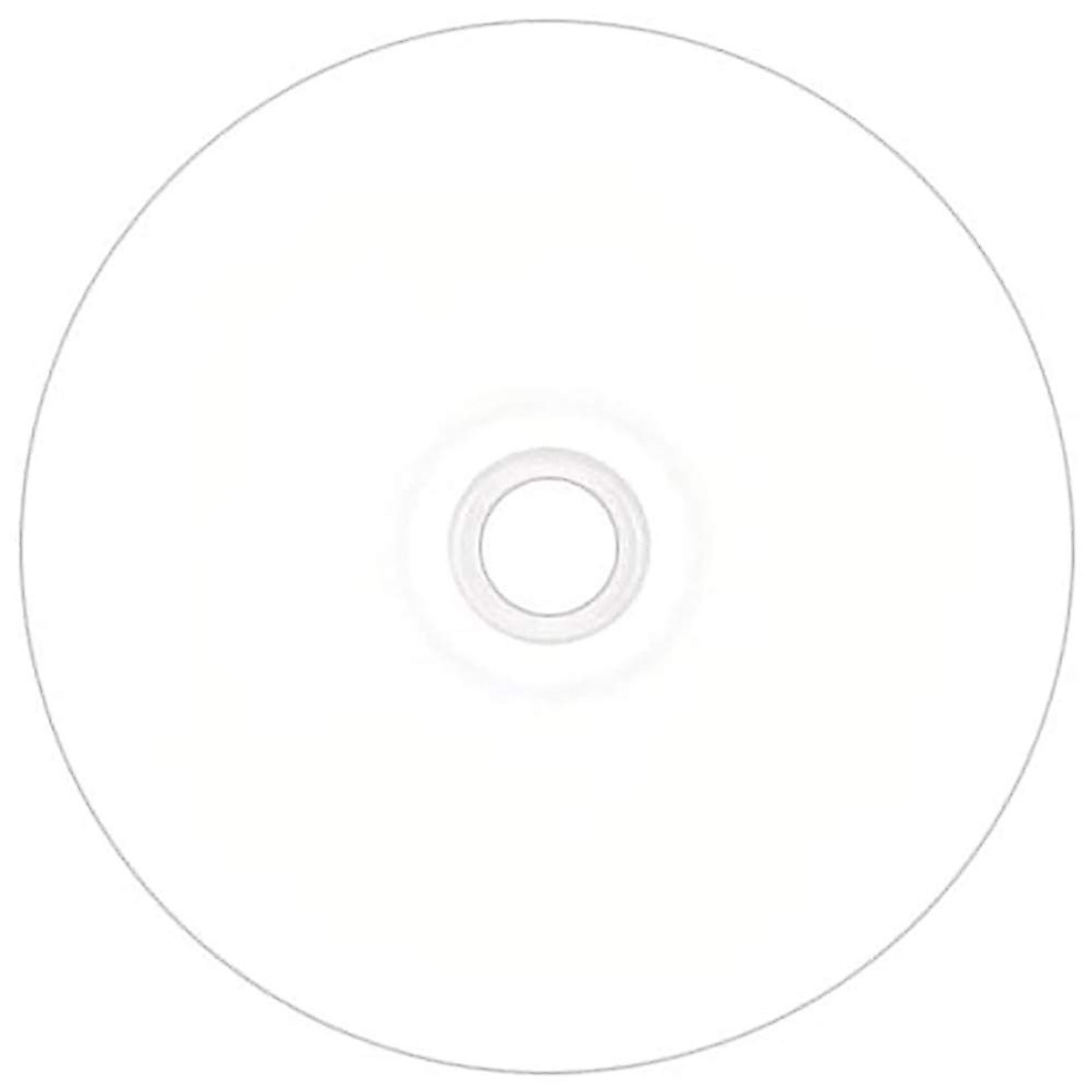 PlexDisc DVD-R 4.7GB 8X White Inkjet Hub Printable Disc - 100pk Spindle (FFP) 637-215-BX