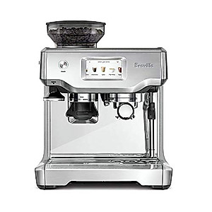 Breville Barista Touch Semi-Automatic Touchscreen Espresso Machine Bundle w/Extra ClaroSwiss Filter Included - BES880