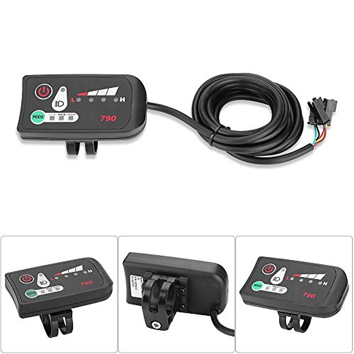 VGEBY E-Bike Controller Display, Waterproof Electric Brushless Controller Display Control Panel DIY Accessory for Electric Bike Scooter (48V)