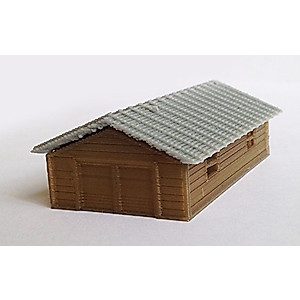 Outland Models Train Railway Layout Country Farm House Shed Cottage Set N Scale