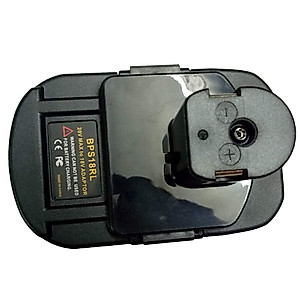 AuthFrank BPS18RL Battery Adapter for Black&Decker for Porter Cable for Stanley 20V Lithium Battery for Ryobi 18V P108 Battery