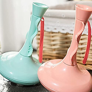 CZKJ Portable Ultrasonic Washer,Mini Washing Machine,High-Power Ultrasonic Turbine Washing Machin,Portable Washing Machine for Travel Business Trip or College Rooms (Pink)