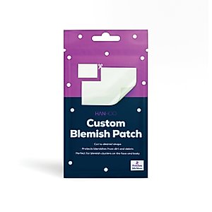 Hanhoo Custom Blemish Patch | Large Hydrocolloid Patches | for Face and Body Acne and Blemish Clusters | Customizable Pimple Patch Sheets | Cruelty-Free & Vegan | 2 Patch Sheet Count