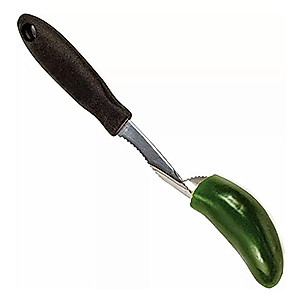 Jalapeno Pepper Corer, Stainless Steel Chili Corer Remover, JALAPENO Pepper Corer, Pepper Cutter Corer Slicer Tomato Fruit Kitchen Tools