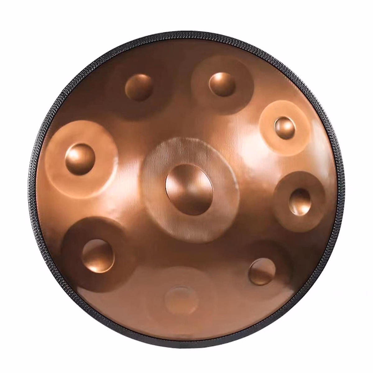 MFYDPP 432Hz Handpan Steel Drum,9 Notes 22 Inch Steel Tongue Drum with Soft Hand Pan Bag，Harmonic Percussion for Sound Healing, Personal Meditation,Yoga