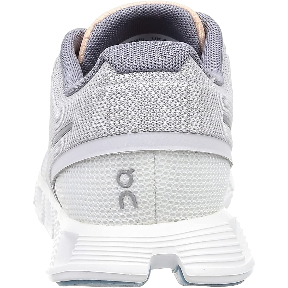 ON Women's Cloud 5 Push Sneakers, Glacier/Undyed White, 6.5