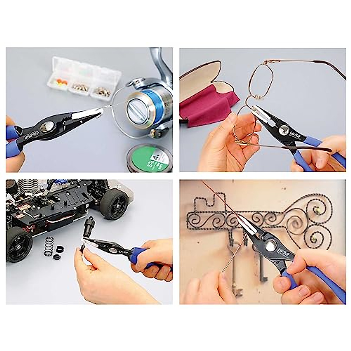 Igarashi Plyer, IPS SH-165S, Soft Touch Slim, 6.5 inches (165 mm), Made in Japan, Tsubamesanjo