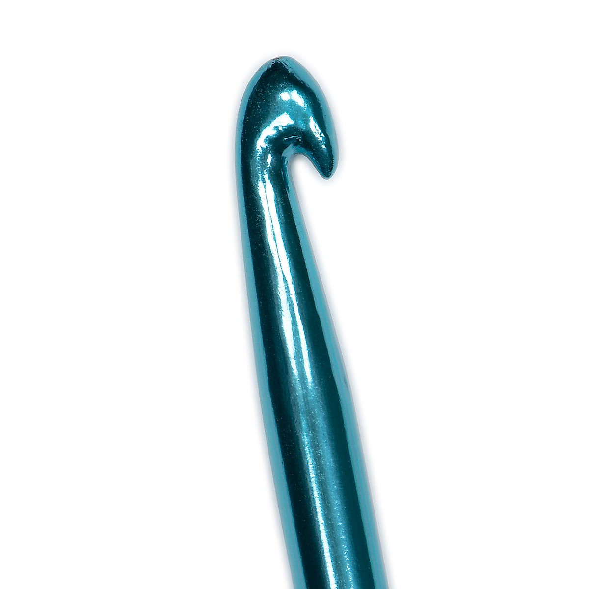 Boye 6218-J 6-Inch Long Aluminum Crochet Hook, 5.75 mm