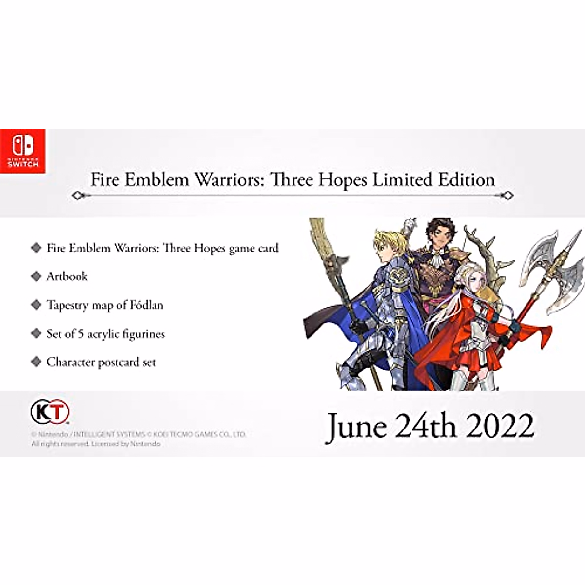 Fire Emblem Warriors: Three Hopes [Limited Edition] (European Version)