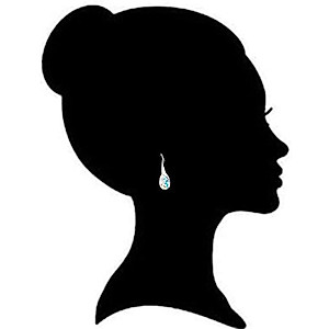 Dangle Earrings for Women Crystal Dangle Drop Earrings Colorful Crystal Earrings for Girls Professional and Fashion