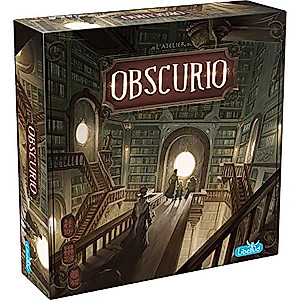 Obscurio Board Game - Navigate The Sorcerer's Library in This Intriguing Game! Cooperative Game for Kids and Adults, Ages 10+, 2-8 Players, 45 Minute Playtime, Made by Libellud