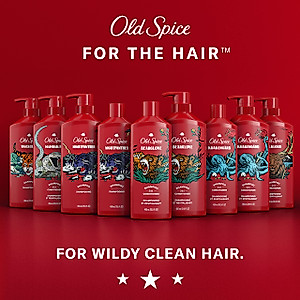 Old Spice Krakengard 2-in-1 Shampoo and Conditioner for Men, 21.9 fl oz