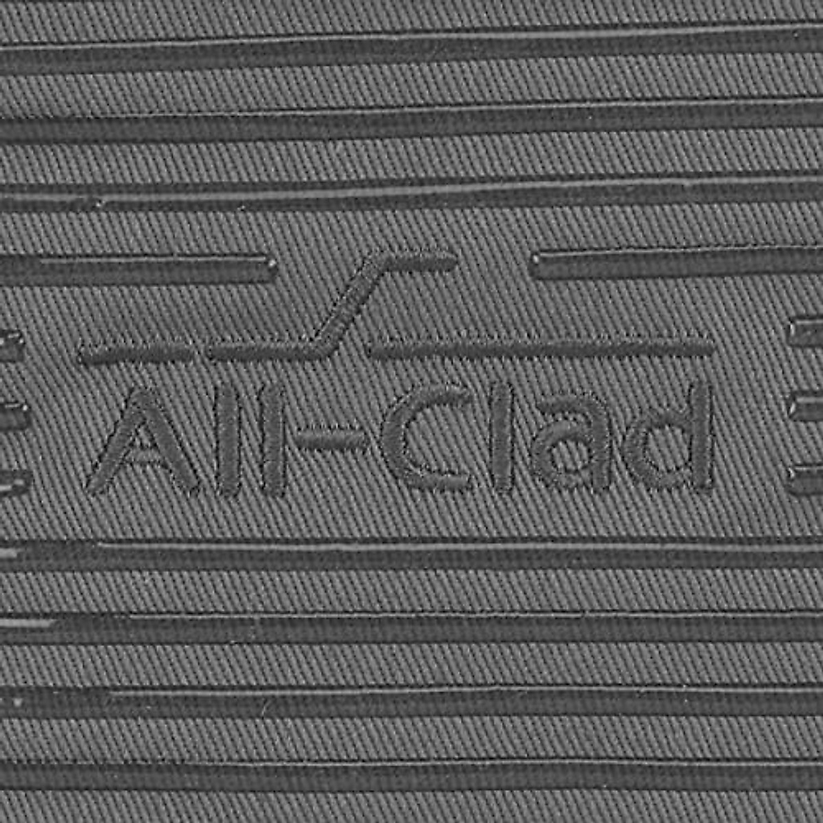 All-Clad Premium Pot Holder & Heating Pad, (2-Pack) Heat Resistant to 500 Degrees, 100% Cotton 10"x6.25" for Kitchen and Barbeque, Pewter