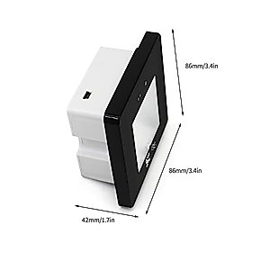 HXBER Barcode Scanner, Embedded Barcode Scanner Wired Scanning Module RFID Card Reader High Speed Barcode USB Connect for 1D 2D QR Code for Supermarket Warehouse Retail Store Mobile Payment Access