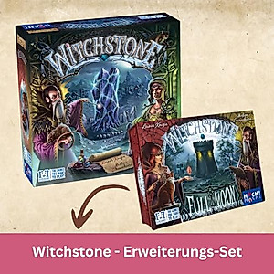R&R Games Witchstone, Strategy Game, Family Board Game, Strategy Game for Kids, Teens, and Adults, Board Games for Family Night