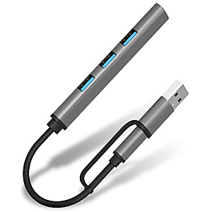 SGIN USB 3.0 Hub Adapter, USB C to USB Hub 3 Ports, 5V/3A USB C Splitter for Laptop, PC, MacBook, Chromebook and More USB Type C Devices