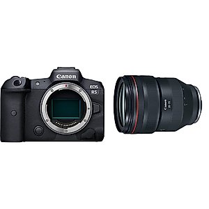Canon EOS R5 Full-Frame Mirrorless Camera - 8K Video, 45 Megapixel Full-Frame CMOS Sensor, DIGIC X Image Processor, Up to 12 fps Mechanical Shutter (Body Only) with RF 28-70mm f/2L USM Lens