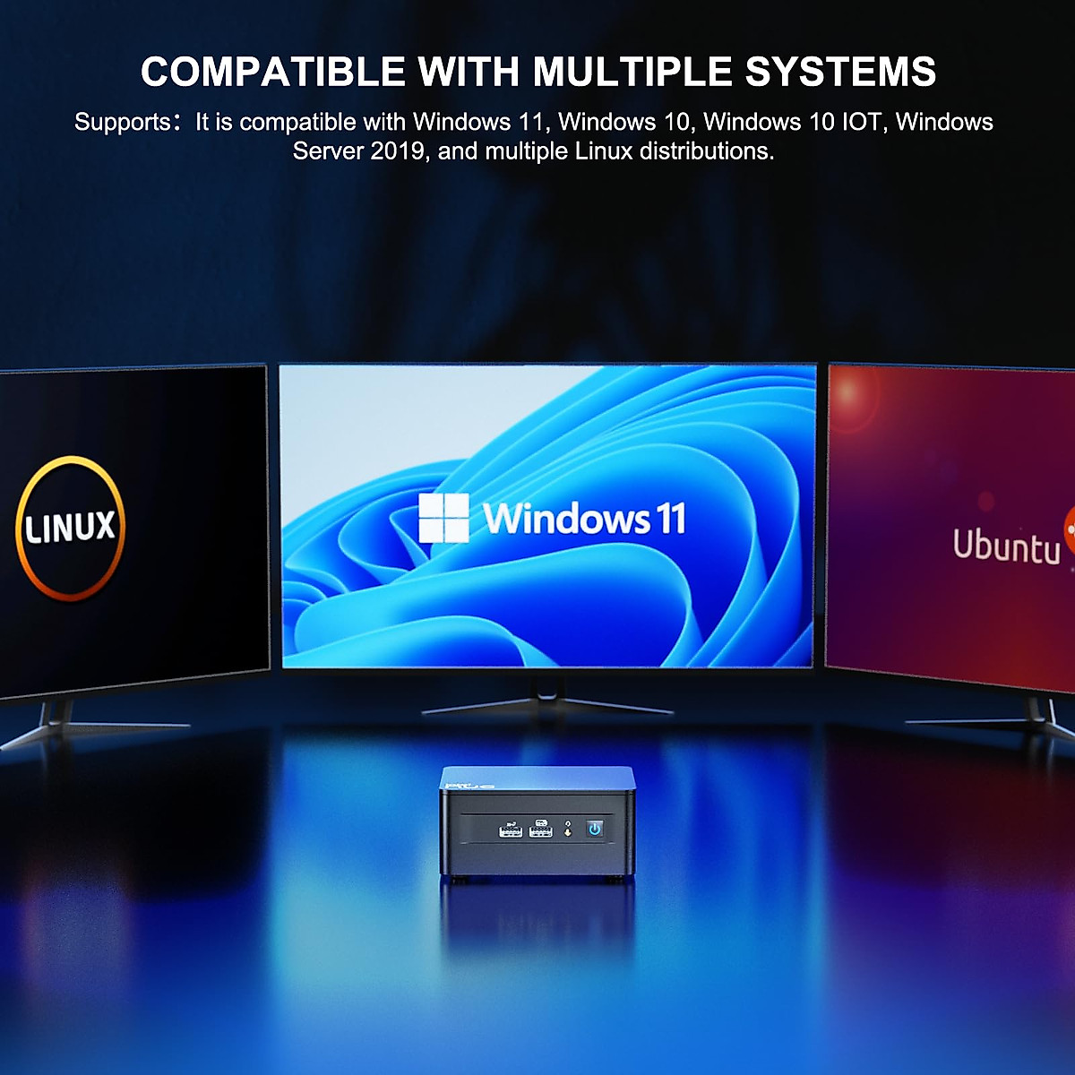 Intel NUC 13 Pro Arena Canyon NUC13ANHi7, 5.0 GHz Frequency, Core i7-1360P CPU, 12C 16T, Iris Xe Graphics, 32GB RAM, 1TB M.2 SSD, Windows 11 Pro, 8K 4-Screen Display, WiFi 6E, BT5.3