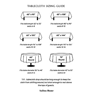 Solino Home Pink Linen Tablecloth 60 x 120 Inch – 100% Pure Linen Classic Hemstitch Tablecloth – Machine Washable Dining Tablecloth for Summer