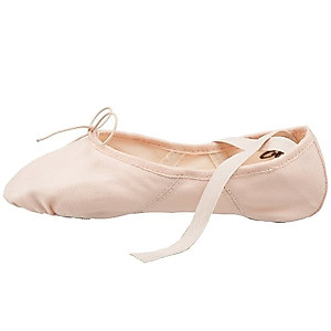 Capezio Women's Canvas Juliet Ballet Shoe,Light Ballet Pink,9 M US