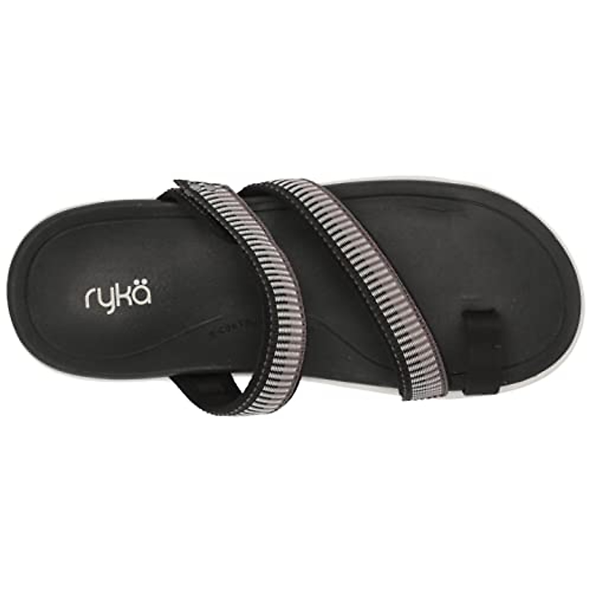 Ryka Women's Stella Sandal Black 8 M